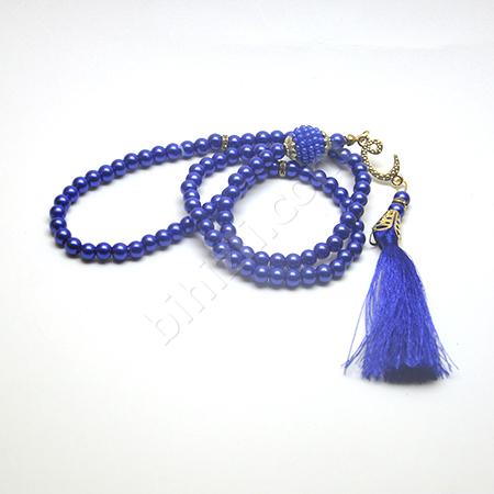 Ucuz Inci Tesbih Lacivert | bihizli.com